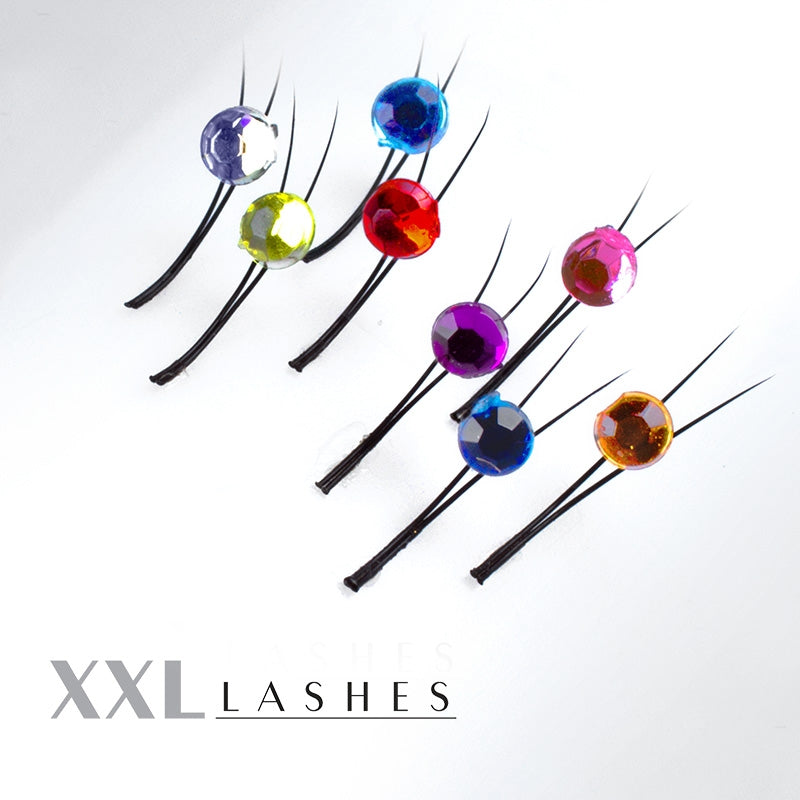 Y-Lashes with Crystal Stones – XXL Lashes