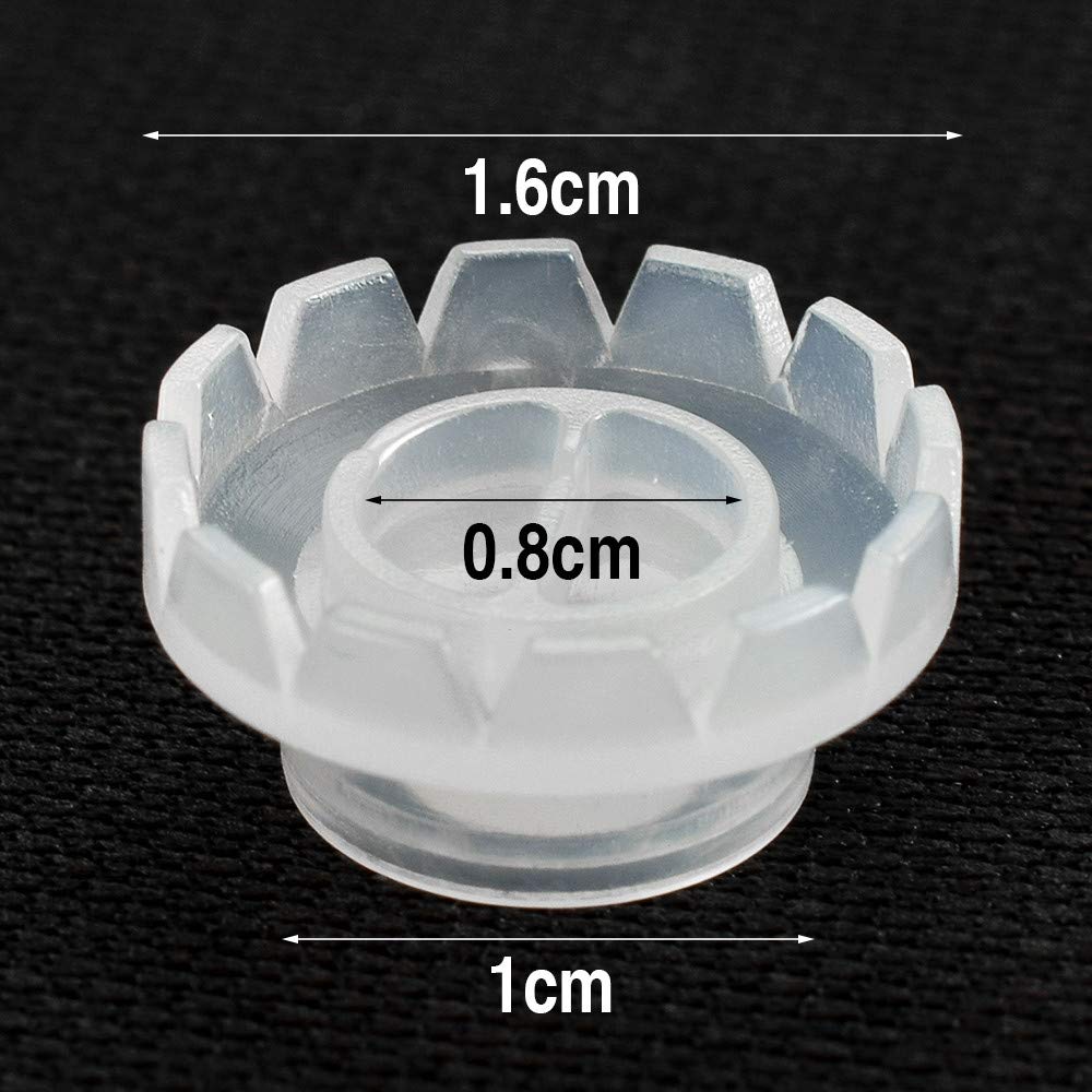 10 Adhesive Cups with grooves – XXL Lashes